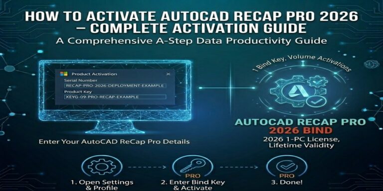 Activate AutoCAD ReCap Pro 2026 in Minutes: Full Activation Guide